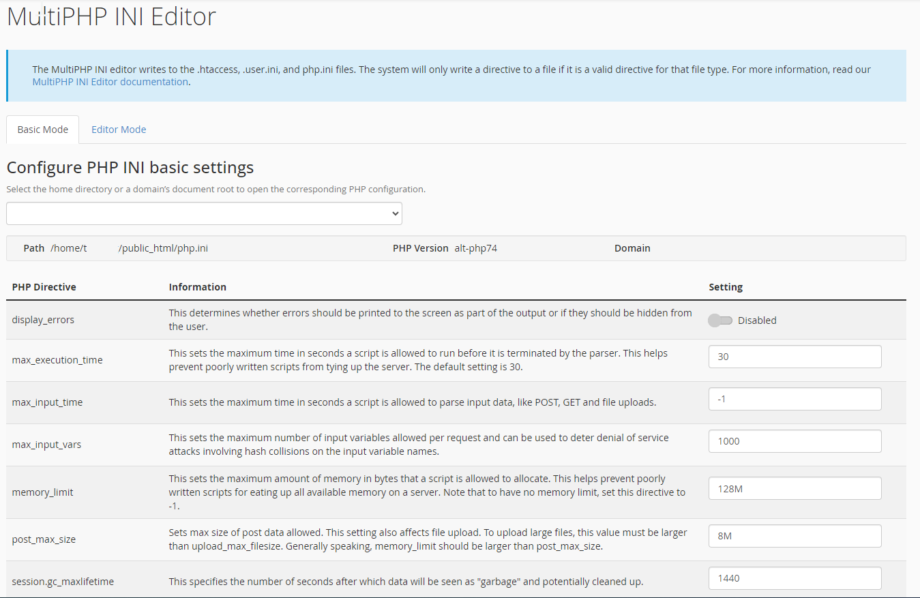 Hướng dẫn sử dụng Select PHP Version và MultiPHP Manager trên Hosting cPanel - How to - N Support